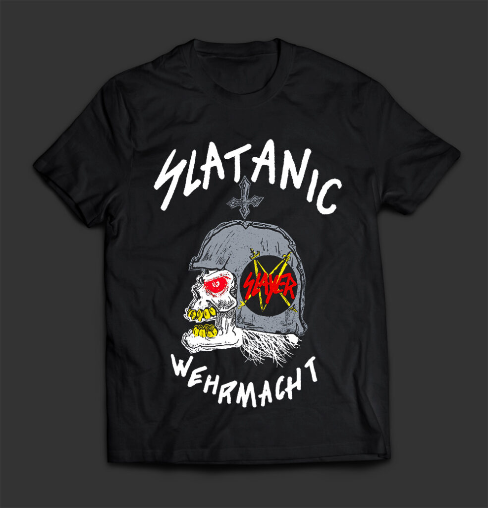 SLAYER – Slatanic Wehrmacht / European Massacre (w/backprint) – MERCH ...